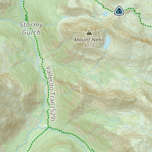 Mount Nebo Map